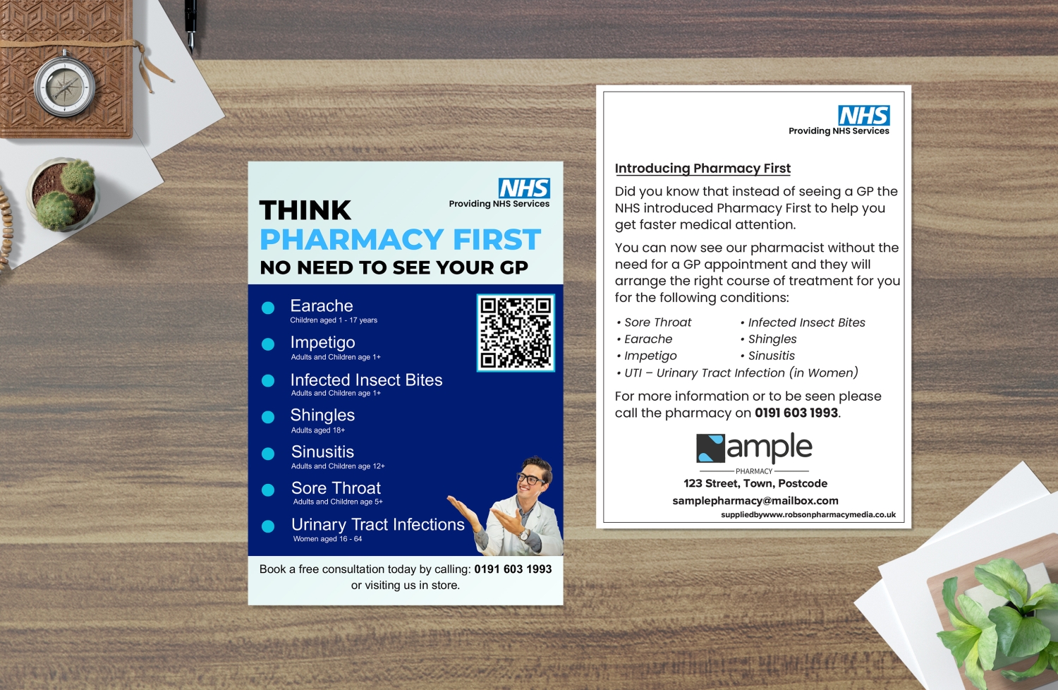 Prescription Bag Leaflets - Robson Pharmacy Media